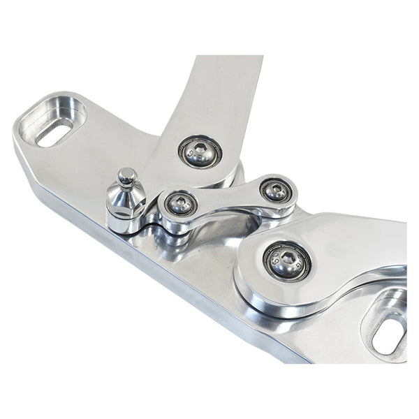 Holden HK HT HG Bonnet Hinge Kit, Polished Billet Aluminium ...