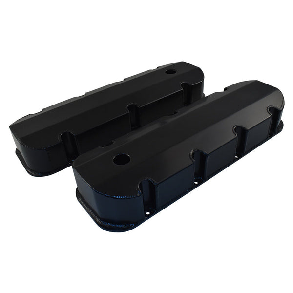Fabricated Aluminium BB Chev 396 427 454 Valve Covers, Short Bolt Styl ...