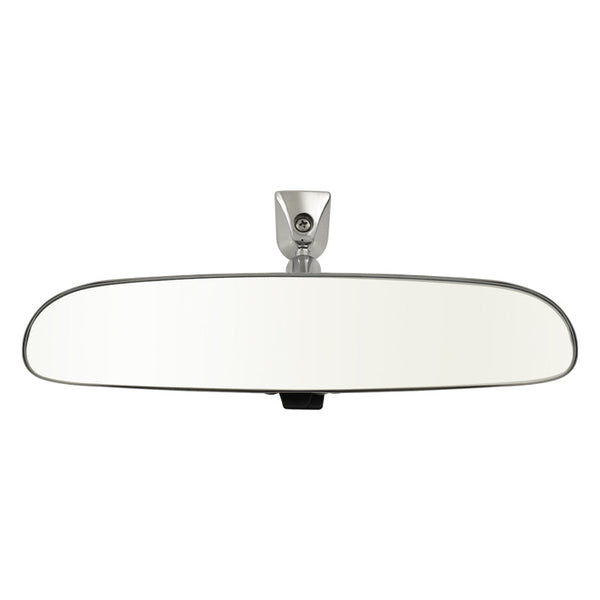 Day/Night Large 10 Inch Interior Rear View Mirror Polished Stainless S ...