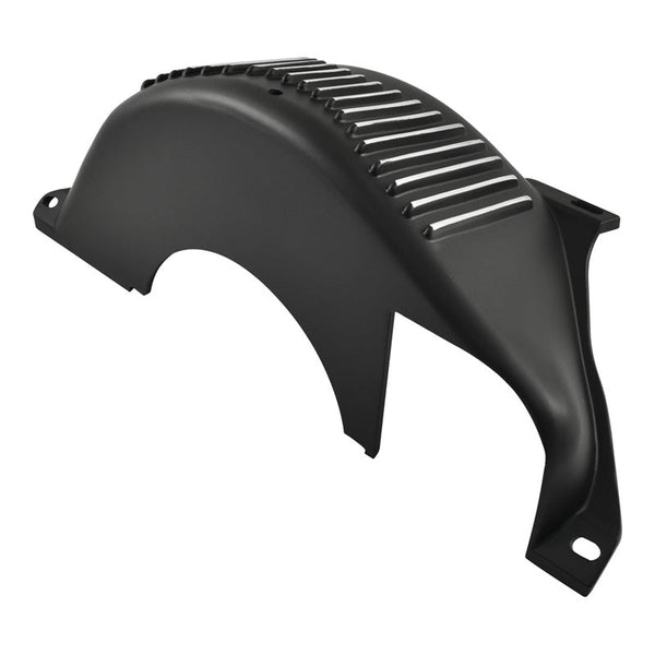GM/Chev TH350,400,700 Flywheel Dust Cover Black Finned Aluminium ...