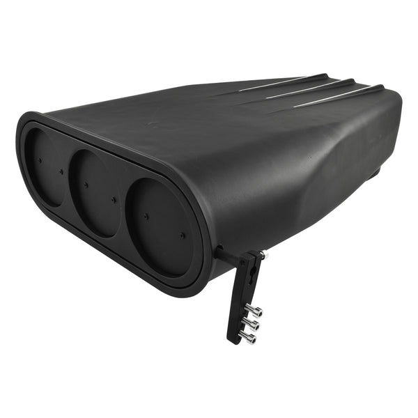 Cal Custom Black Aluminium Street Scoop To Suit Single Or Dual Carb ...