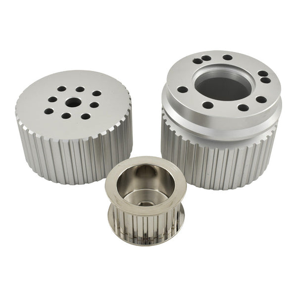 BB Ford 429 460 Gilmer Drive Kit Silver Billet Aluminium w/Belt ...
