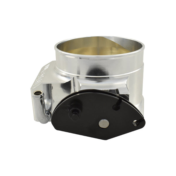 102mm Billet Aluminium LS Cable Throttle Body, 4 Bolt Flange - Silver ...