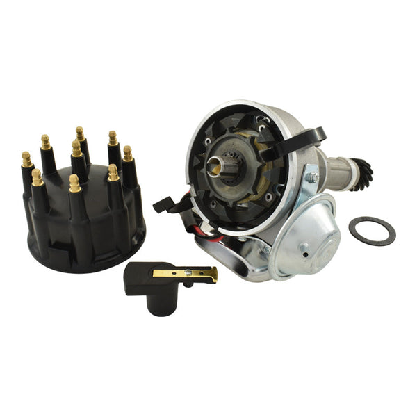 Holden V8 Ready To Run Electronic Distributor 253 308 - Black Cap ...