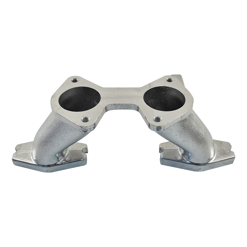Single 45 DCOE Weber Style 90mm Long Intake Manifold suits MGB 1800 En ...