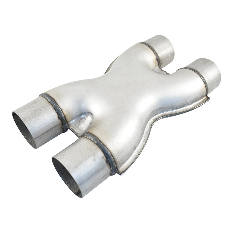 Aluminised Steel 2 Inch I.D. X Merge Exhaust Pipe - Performance Warehouse