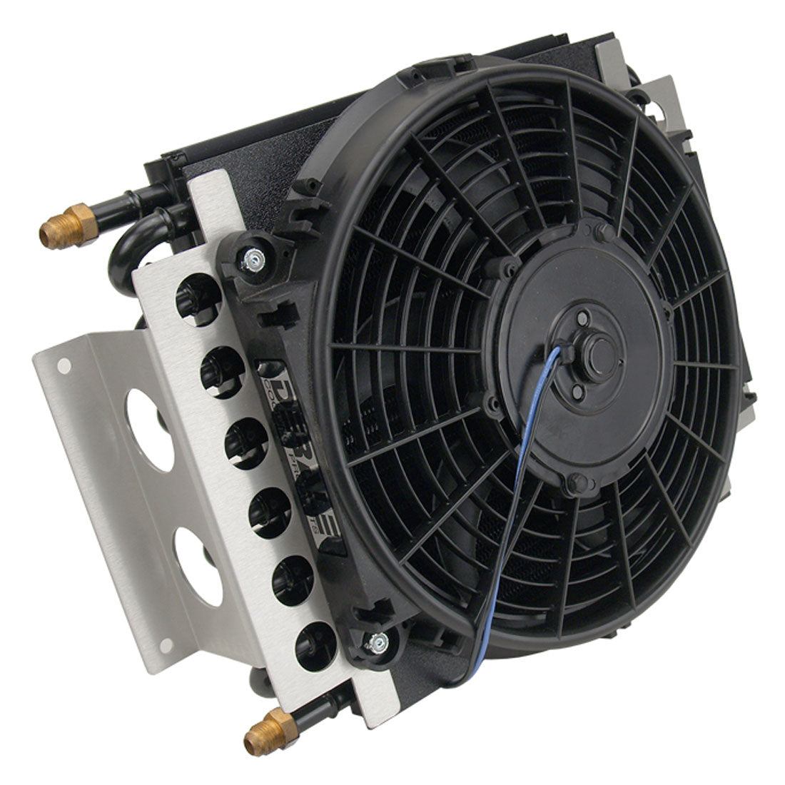 Derale 13700 Electra-Cool Remote Cooler, -6AN Inlets 16-Pass ...