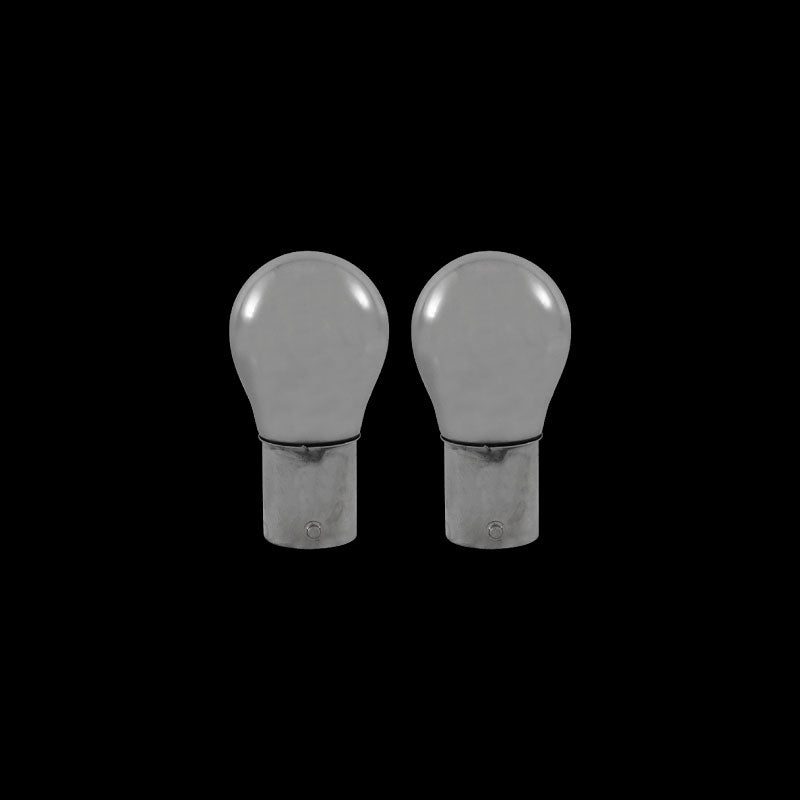 3A Racing Chrome Coated 15S Single Base 12 Volt Globes, Red Light ...