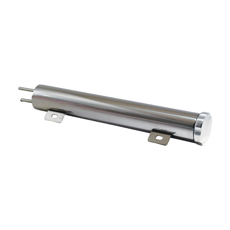Cal Custom 2" x 13" Radiator Overflow Tank Polished Stainless Steel ...