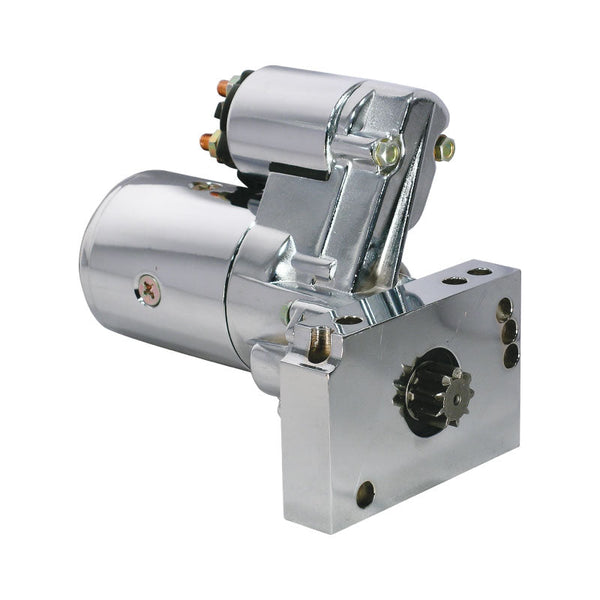 Cal Custom Chrome Mini Starter Motor Chev Small Block & Big Block 1.9h ...