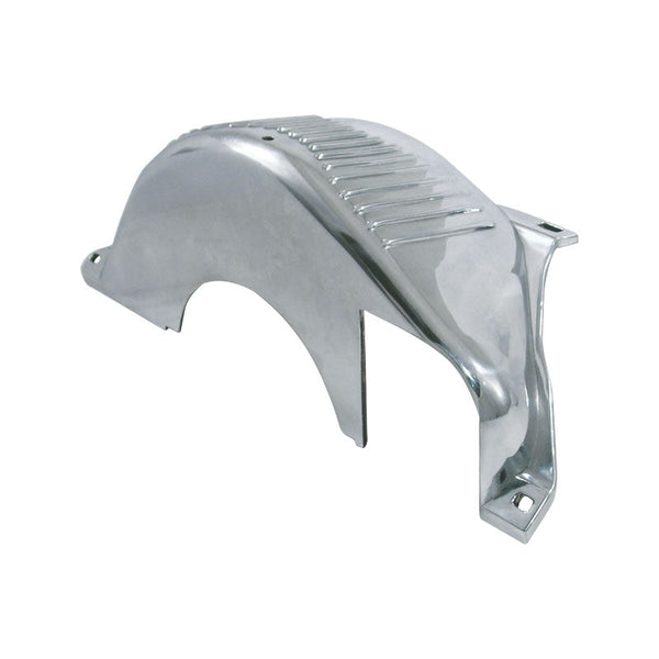 GM/Chev TH350 TH400 TH700 Flywheel Dust Cover Polished Finned Aluminiu ...