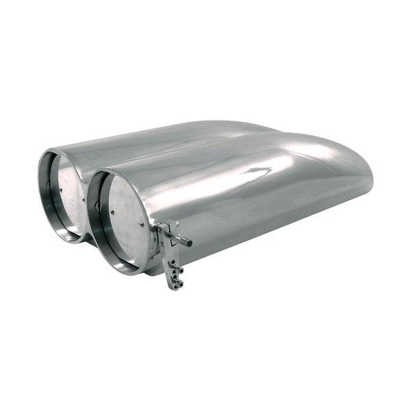 Polished Aluminium Shotgun Scoop to Suit Single or Dual Carb ...