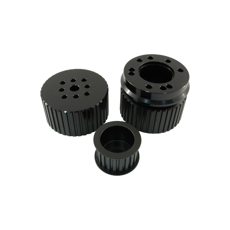 Ford Windsor 289 302 351 Gilmer Drive Kit Black Billet Aluminium With ...