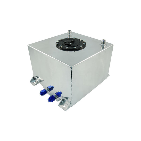 20 LITRE / 5 GALLON FUEL CELL POLISHED ALUMINIUM - Performance Warehouse