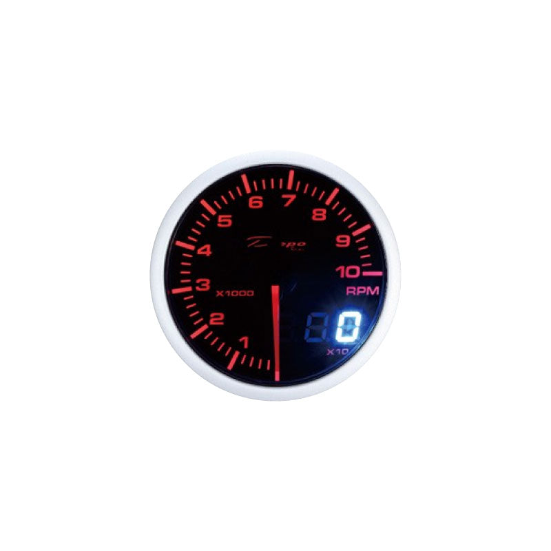 Depo Racing Tachometer Stepper Motor Gauge 52mm Dual View, Race, Drift ...