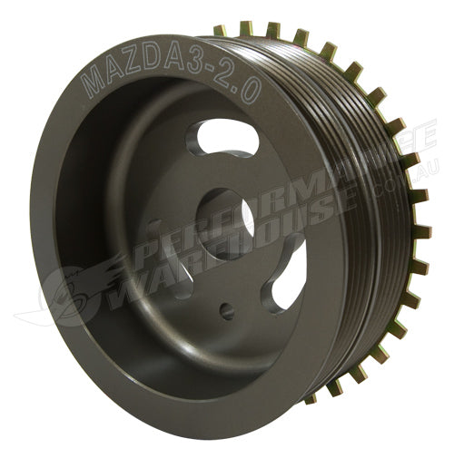 ALUMINIUM CRANK PULLEY MAZDA 3 FORD FOCUS 1.8 2.0 LITRE - Performance ...