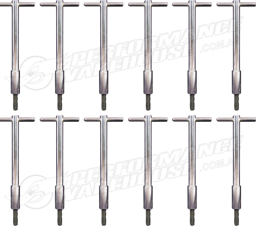 Holden 253 308 V8 Chrome Steel Valve Cover T-Bar Bolts - Performance ...